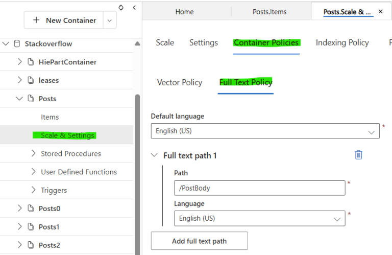 Full-Text Search in Azure Cosmos DB - Coding with SavranWeb
